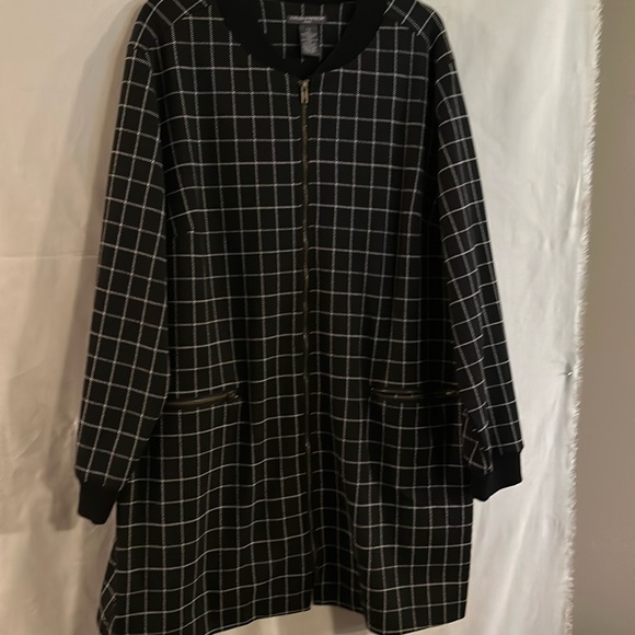 Chelsea & Theodore | Jackets & Coats | Nwt Windowpane Jacket | Poshmark